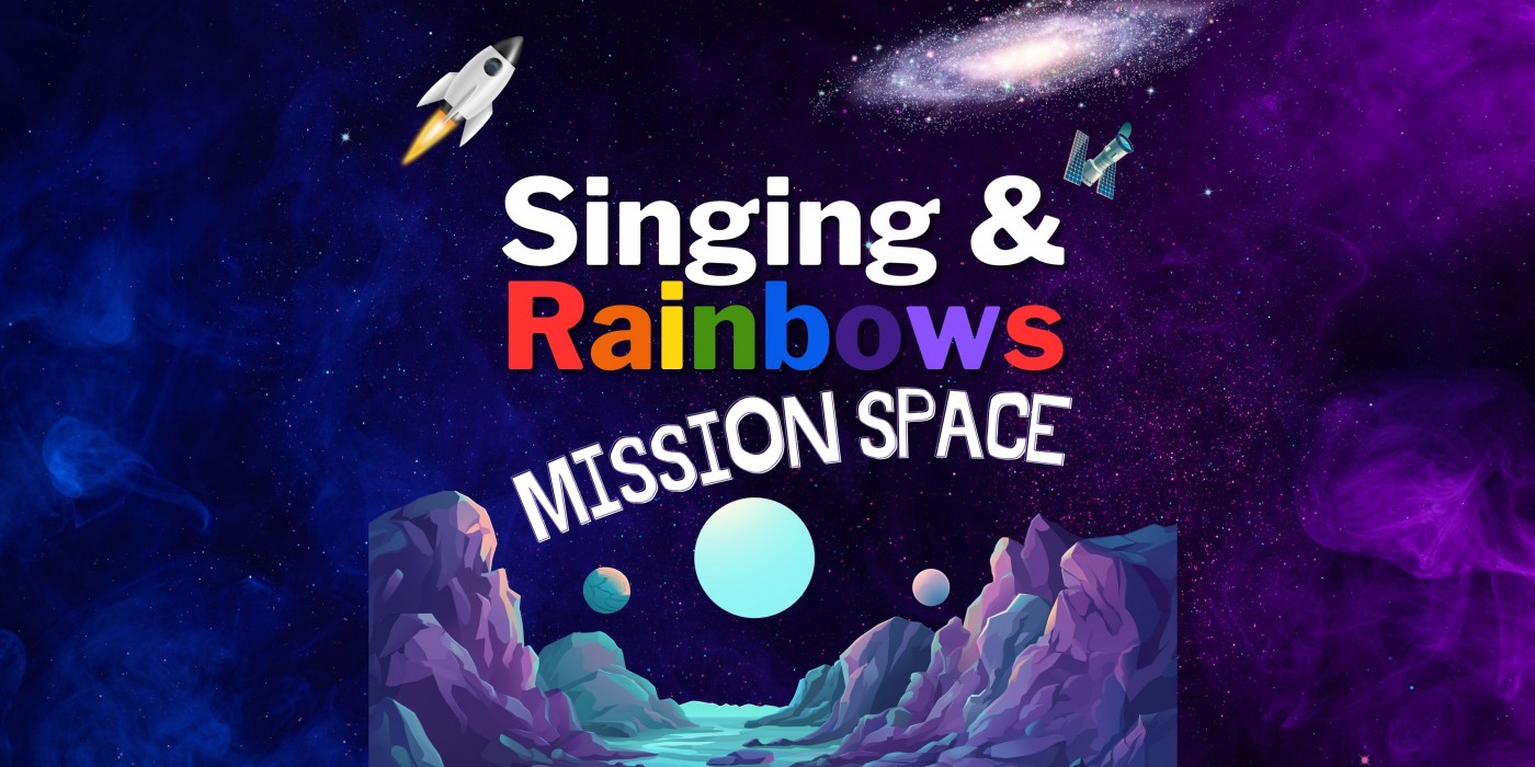 Singing and Rainbow - Mission Space Event at Perth Festival Of The Arts